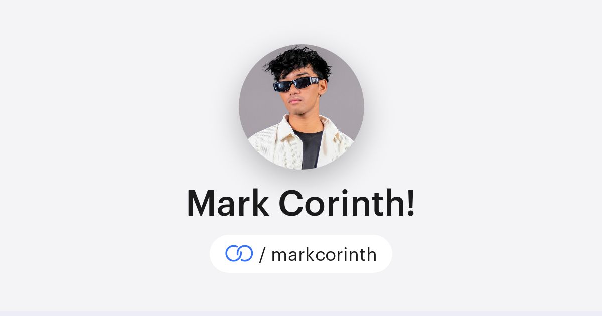 Mark Corinth! (/markcorinth) · solo.to