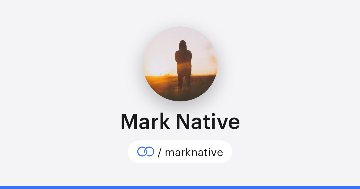 Mark Native (/marknative) · solo.to