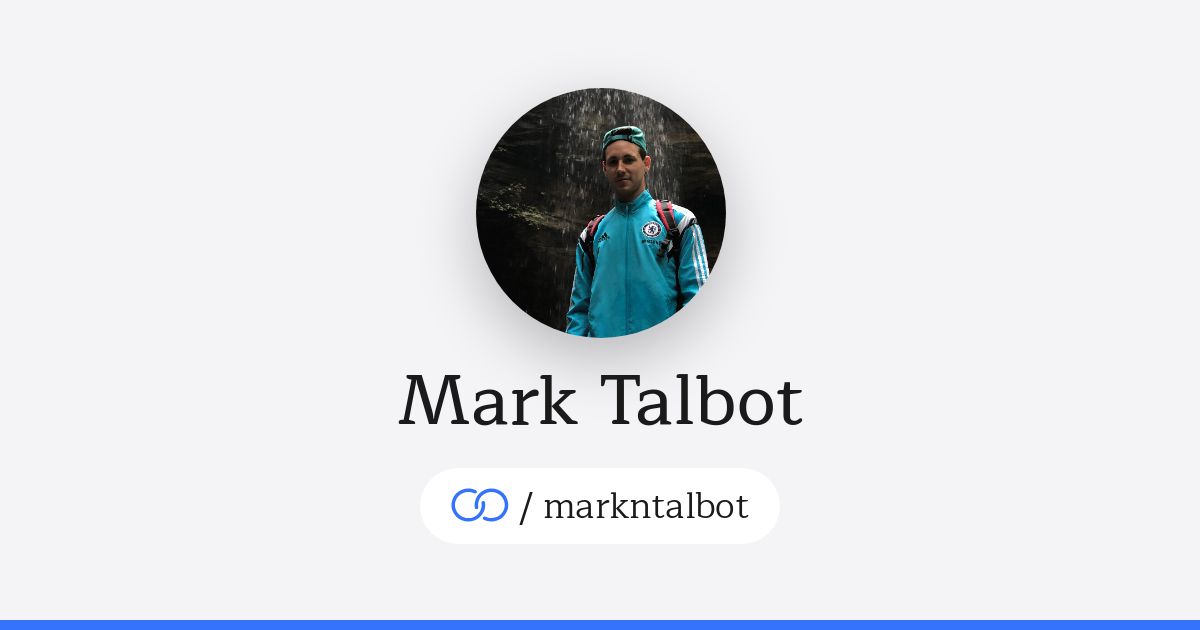 Mark Talbot (/markntalbot) · solo.to