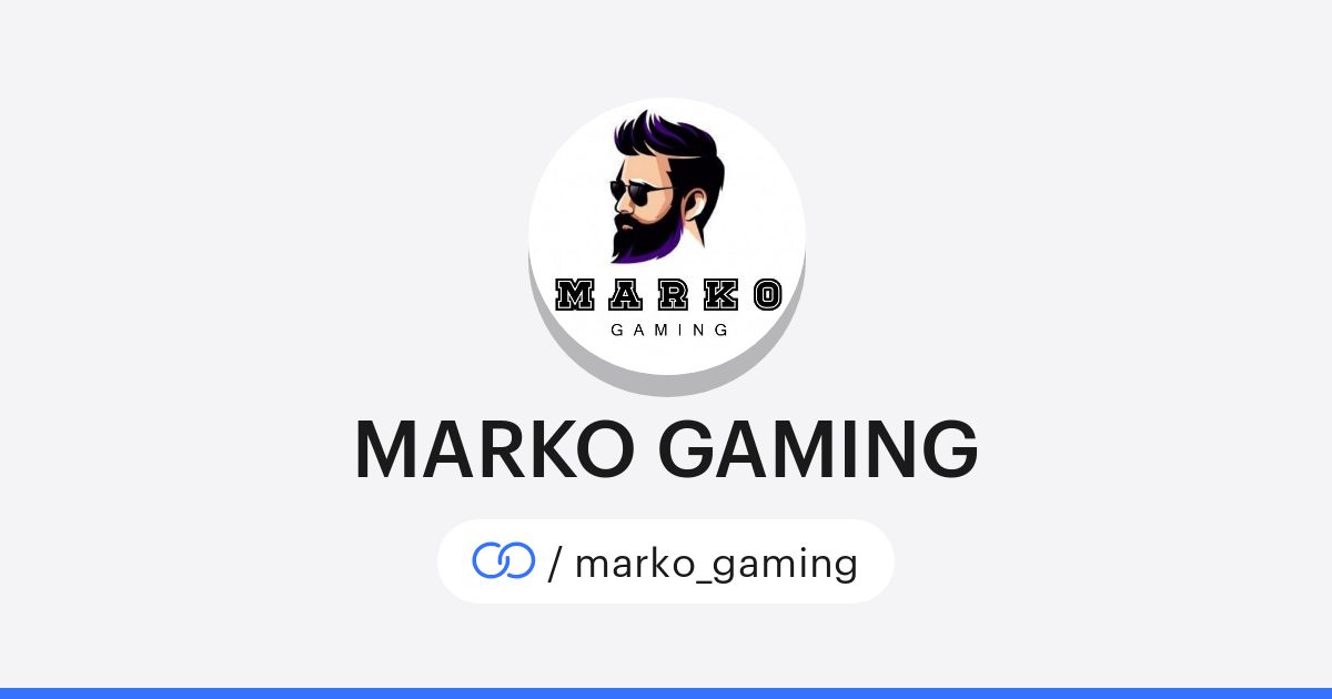 MARKO GAMING (/marko_gaming) · solo.to