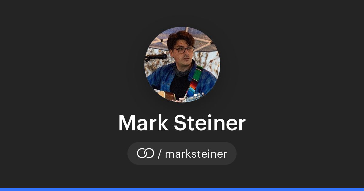 Mark Steiner (/marksteiner) · solo.to