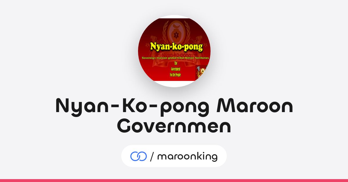 Nyan-Ko-pong Maroon Governmen (/maroonking) · solo.to