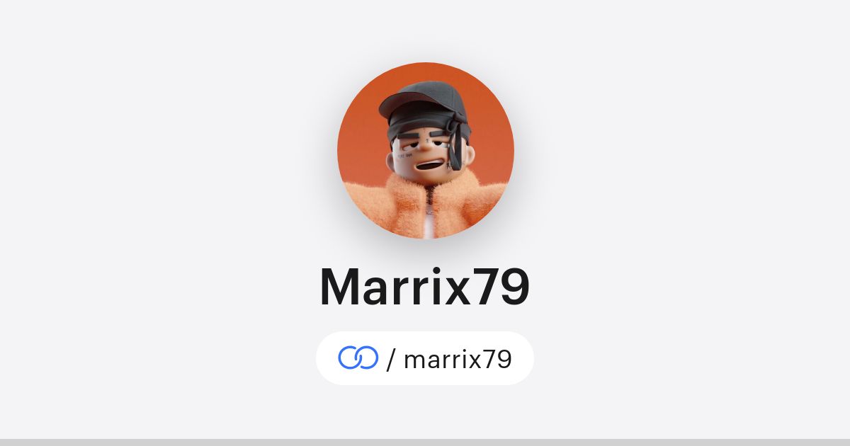 Marrix79 · solo.to