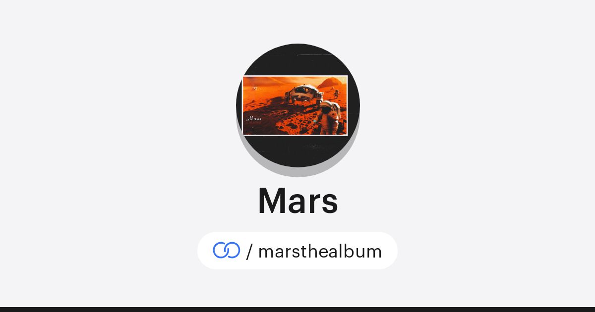 Mars (/marsthealbum) · solo.to