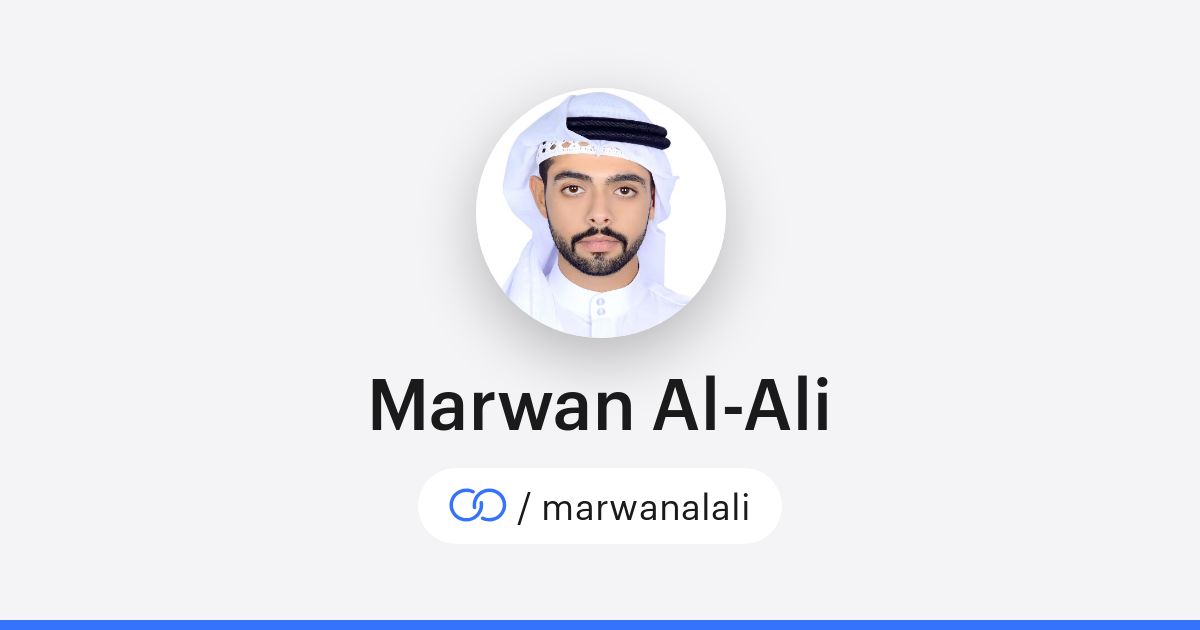 Marwan Al-Ali (/marwanalali) · solo.to