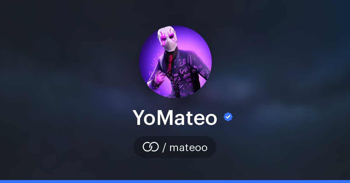YoMateo (/mateoo) · solo.to
