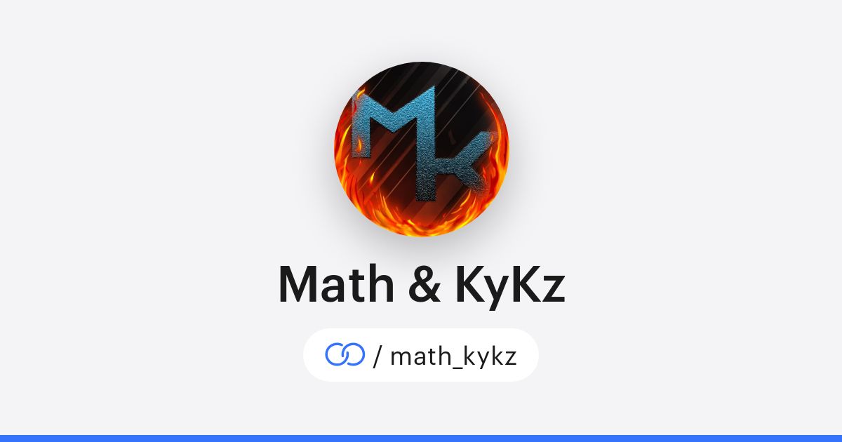 Math & KyKz (/math_kykz) · solo.to