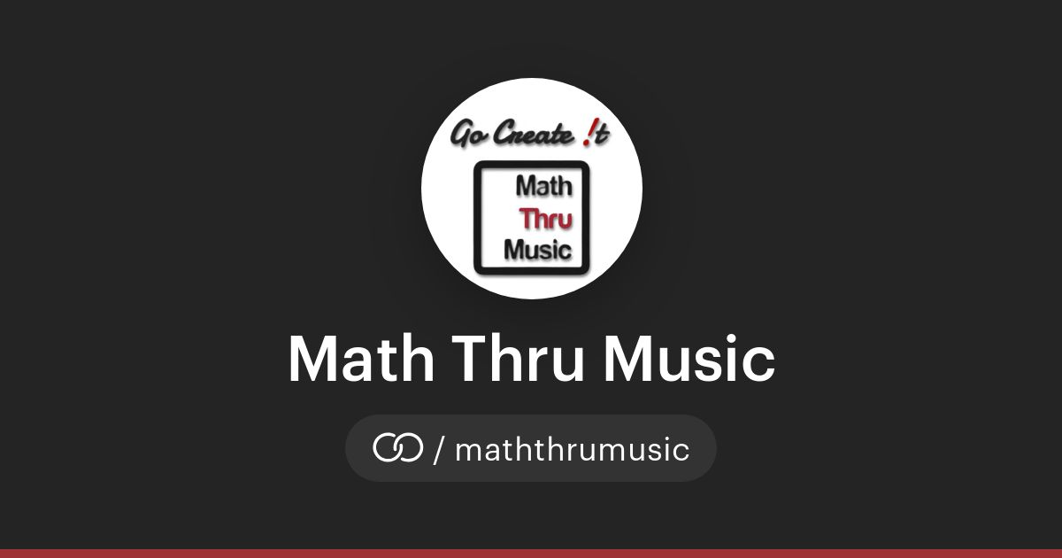Math Thru Music (/maththrumusic) · solo.to