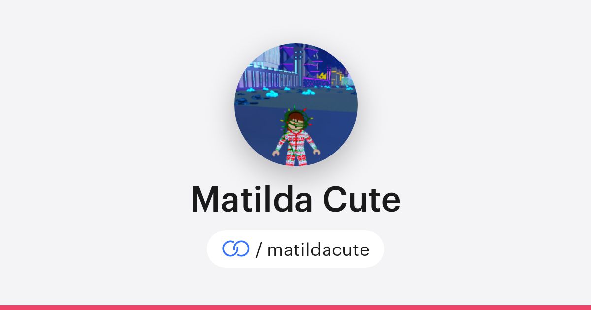 Matilda Cute (/matildacute) · solo.to