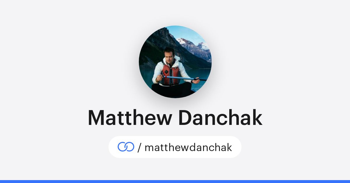 Matthew Danchak (/matthewdanchak) · solo.to