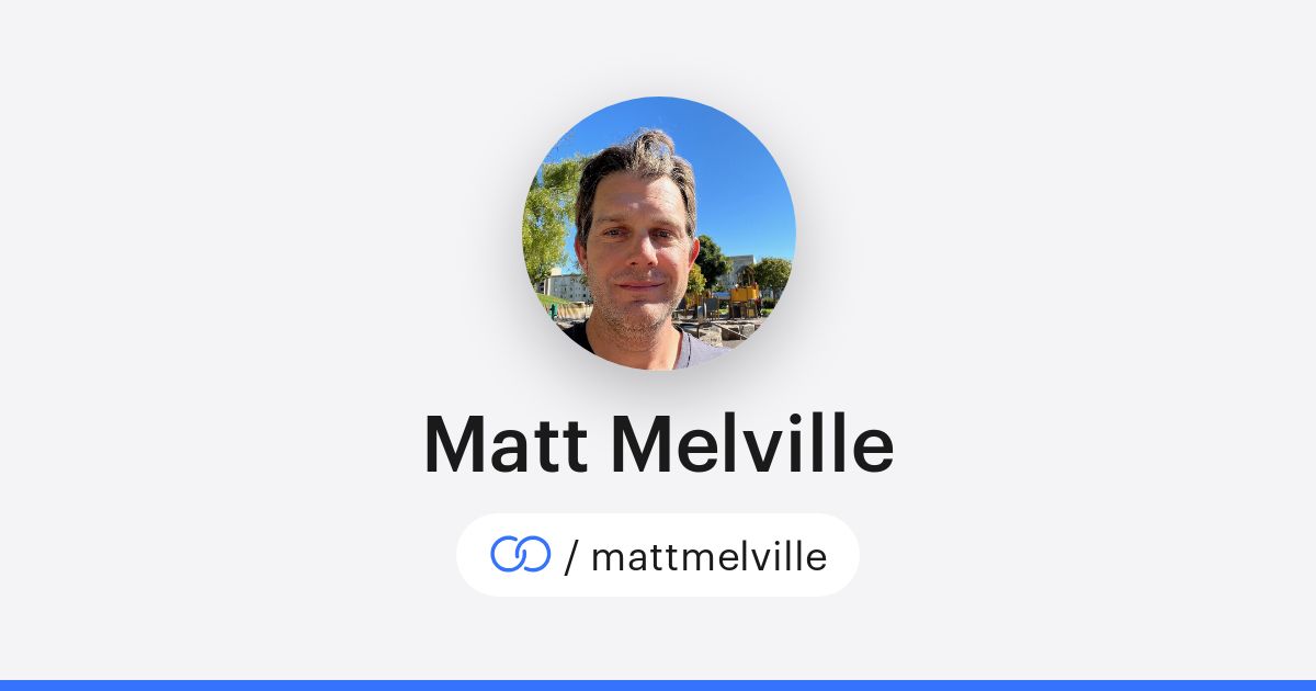 Matt Melville Mattmelville Solo To