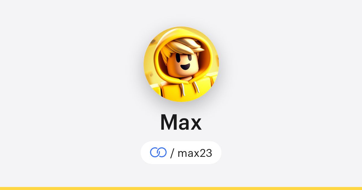 Max (/max23) · solo.to
