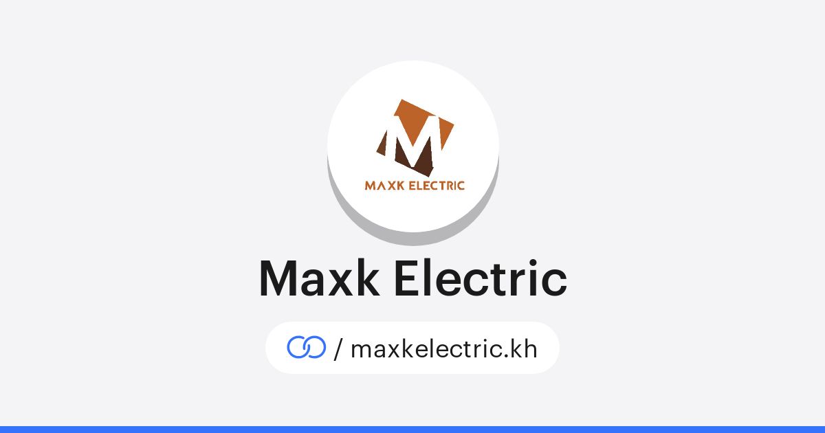Maxk Electric (/maxkelectric.kh) · solo.to