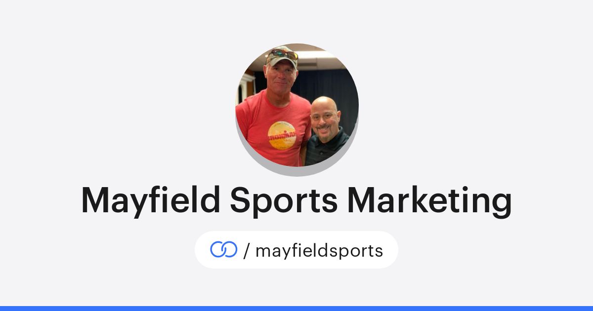 Mayfield Sports Marketing (/mayfieldsports) · solo.to