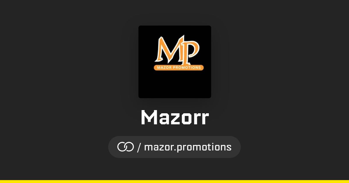 Mazorr (/mazor.promotions) · solo.to