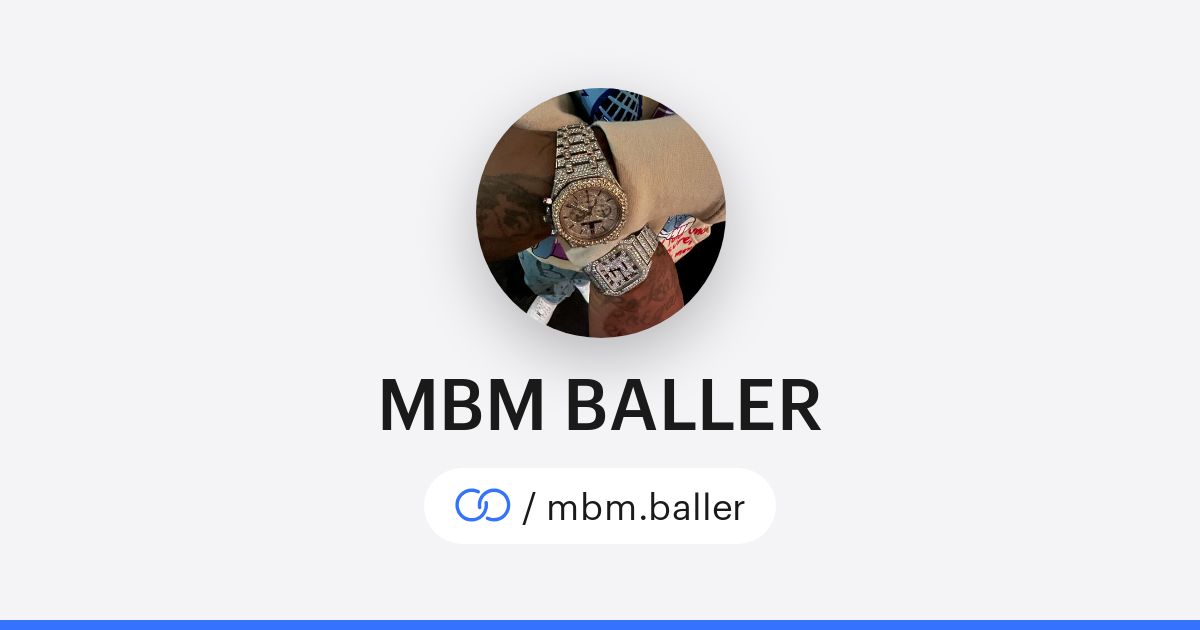 MBM BALLER (/mbm.baller) · solo.to