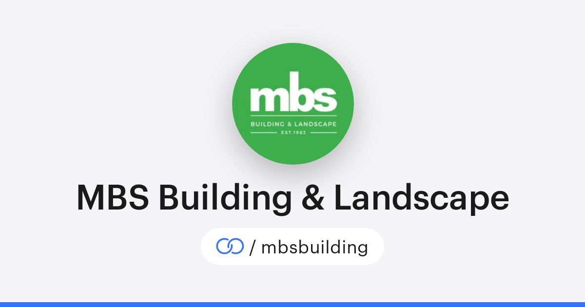 MBS Building & Landscape (/mbsbuilding) · solo.to