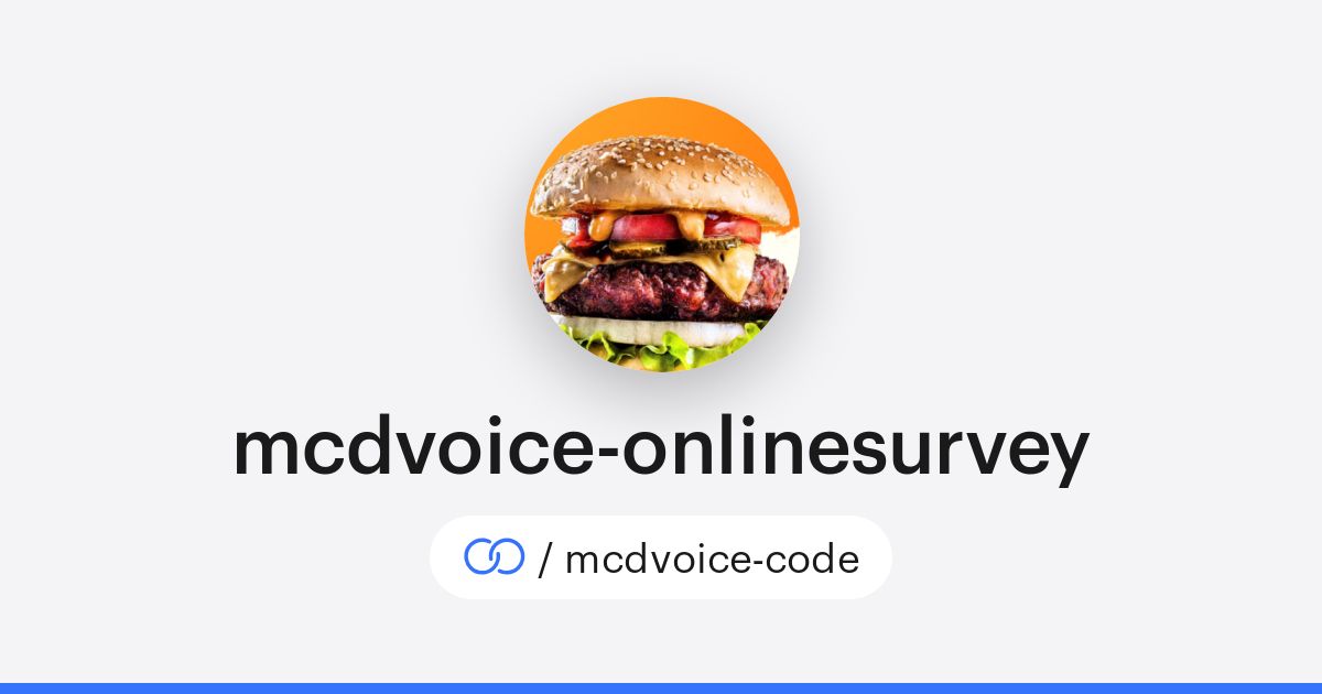 mcdvoice-onlinesurvey (/mcdvoice-code) · solo.to