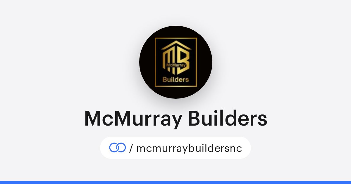 McMurray Builders (/mcmurraybuildersnc) · solo.to