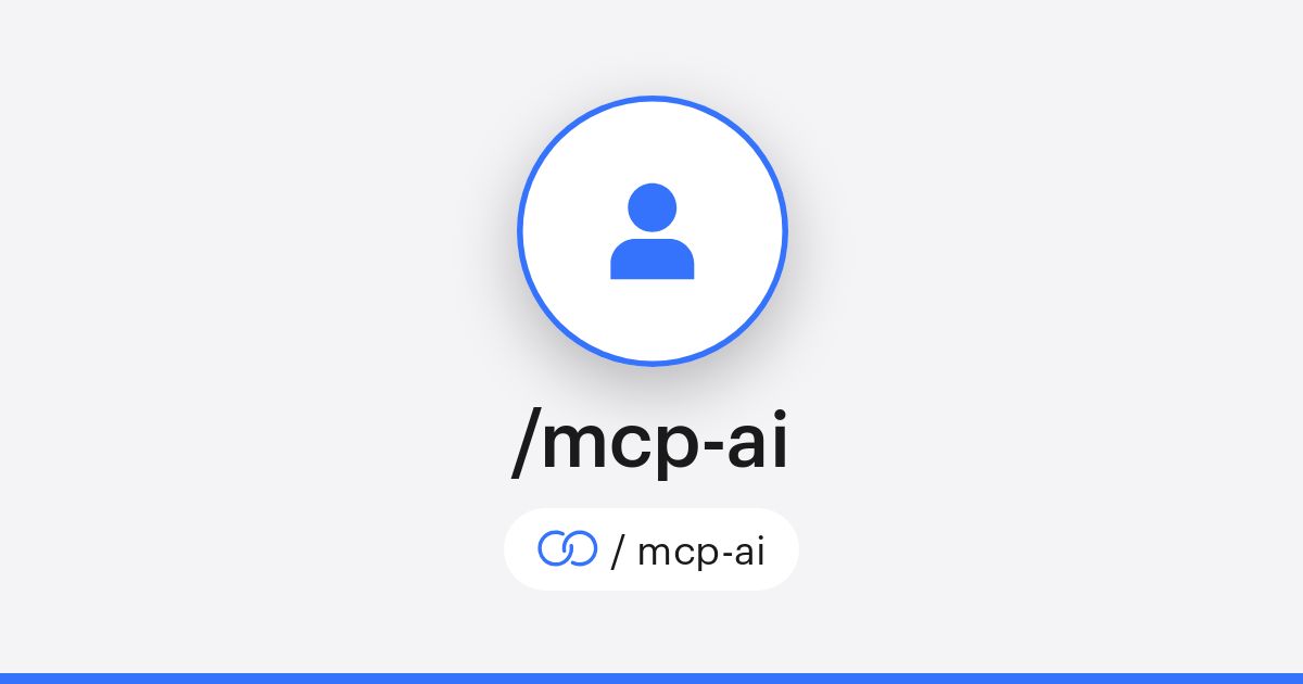 /mcp-ai · solo.to