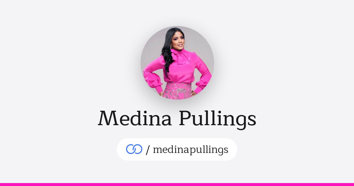 Medina Pullings (/medinapullings) · solo.to