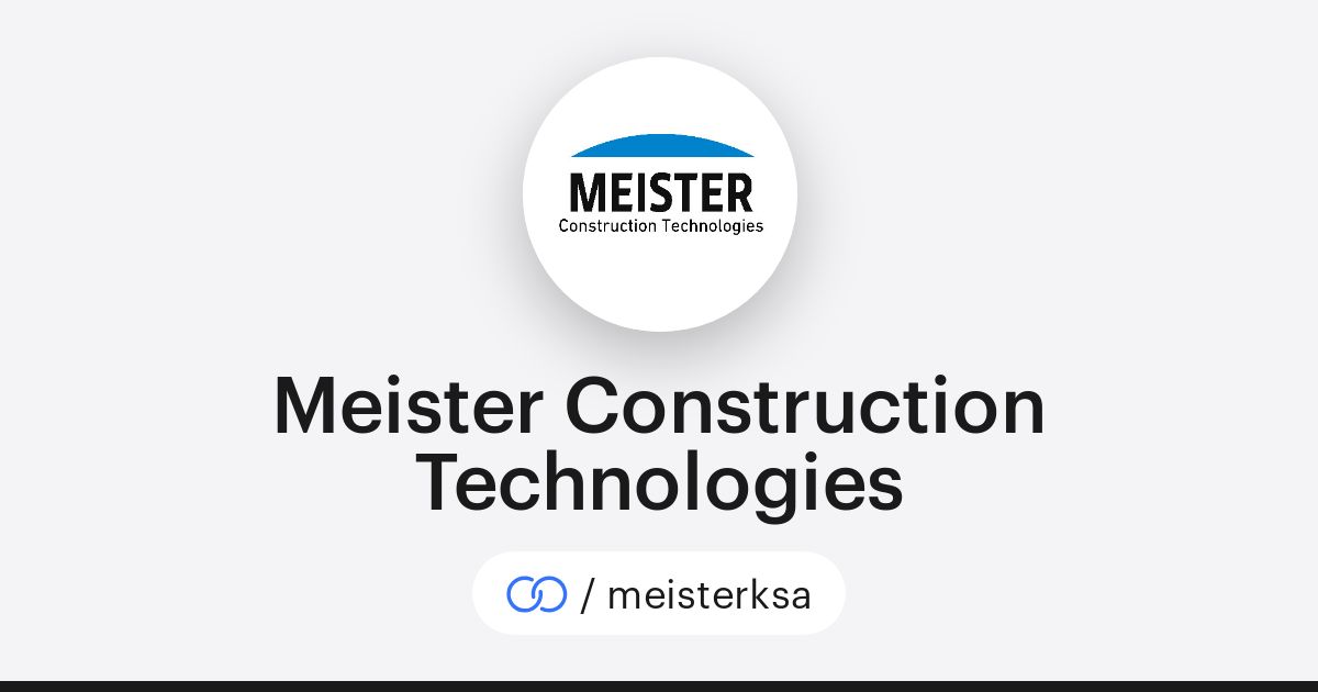 Meister Construction Technologies (/meisterksa) · solo.to