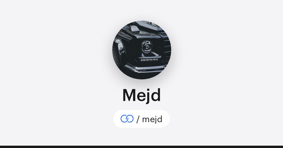 Mejd · solo.to