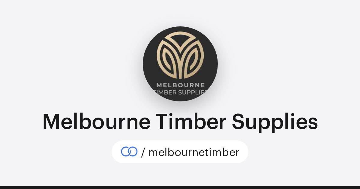 Melbourne Timber Supplies (/melbournetimber) · solo.to