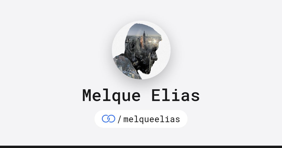 Melque Elias (/melqueelias) · solo.to
