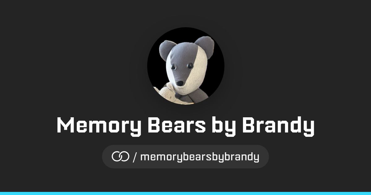 Memory Bears by Brandy (/memorybearsbybrandy) · solo.to