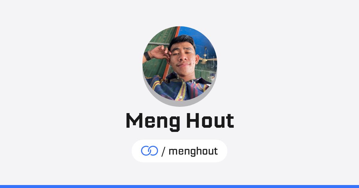 Meng Hout (/menghout) · solo.to