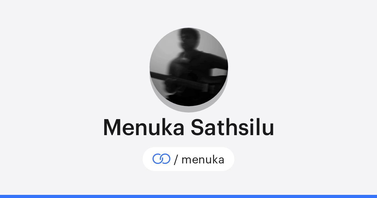 Menuka Sathsilu (/menuka) · solo.to