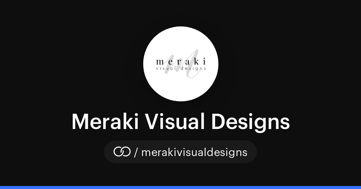 Meraki Visual Designs (/merakivisualdesigns) · solo.to