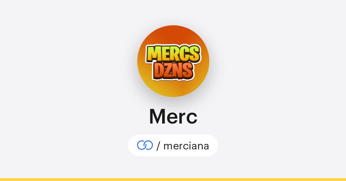 Merc (/merciana) · solo.to