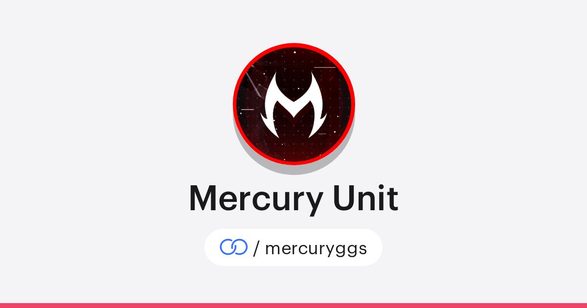 Mercury Unit (/mercuryggs) · solo.to