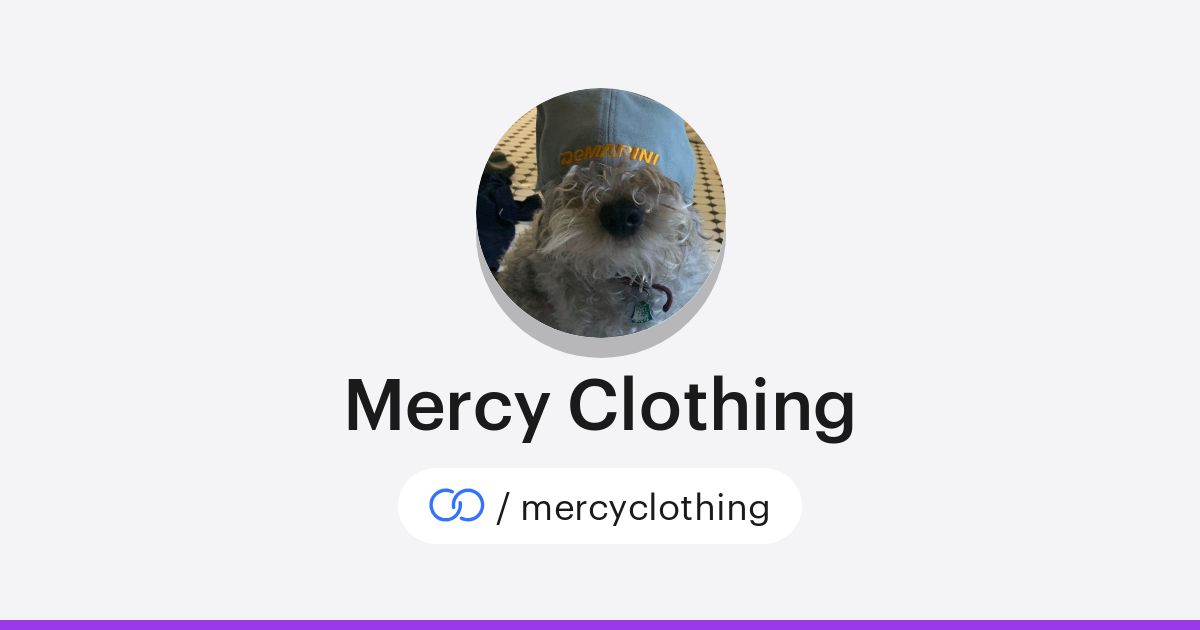 Mercy Clothing (/mercyclothing) · solo.to
