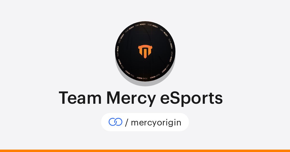 Team Mercy eSports🦬 (/mercyorigin) · solo.to