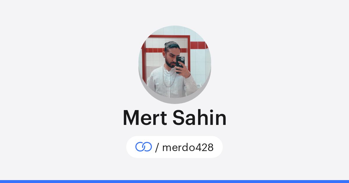 Mert Sahin (/merdo428) · solo.to