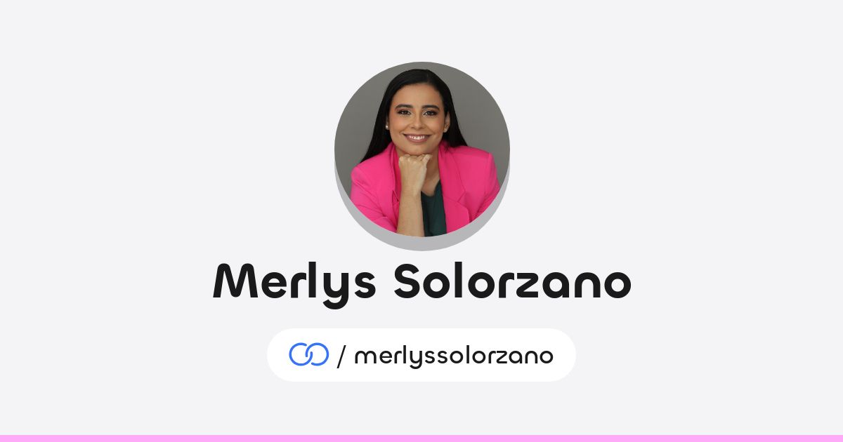 Merlys Solorzano (/merlyssolorzano) · solo.to