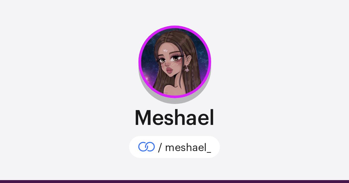 Meshael (/meshael_) · solo.to