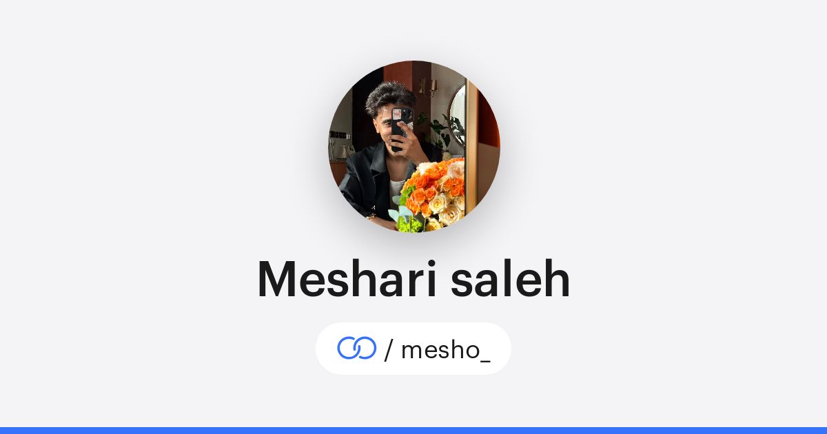 Meshari saleh (/mesho_) · solo.to