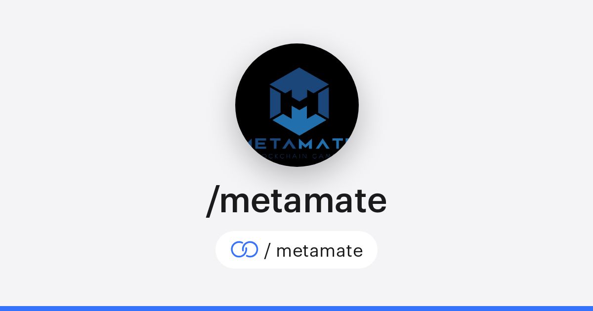/metamate · solo.to