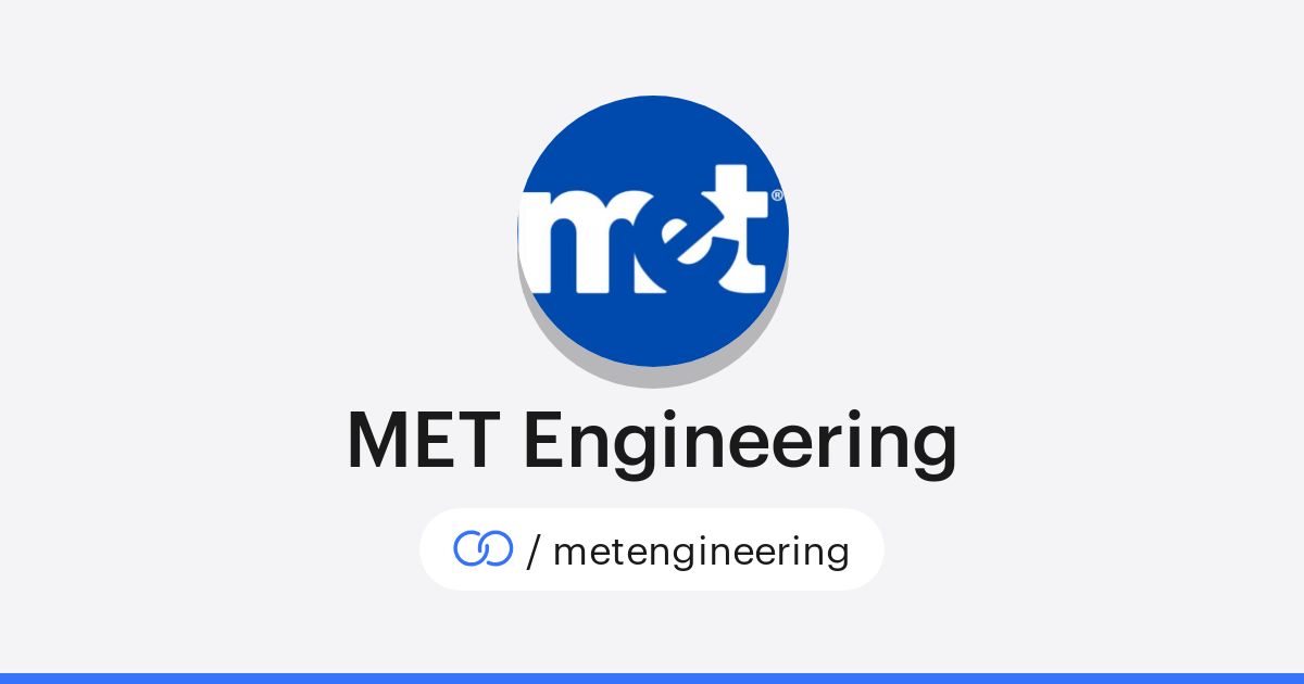 MET Engineering (/metengineering) · solo.to