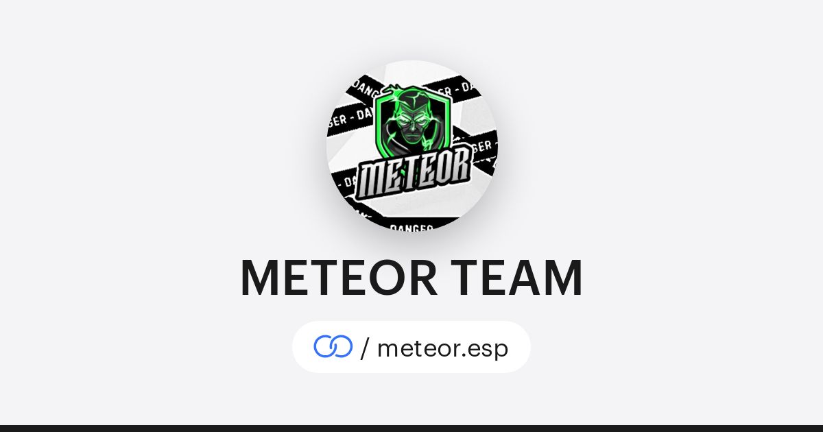 METEOR TEAM (/meteor.esp) · solo.to
