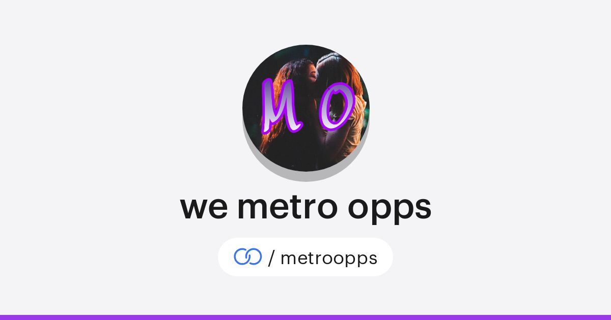 we metro opps (/metroopps) · solo.to