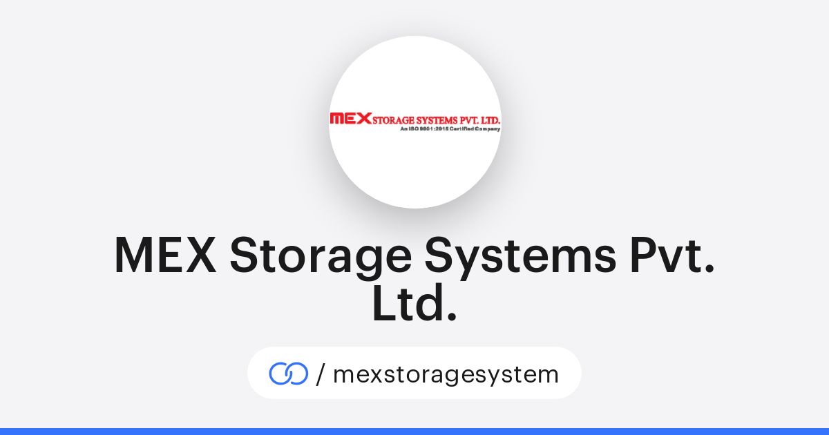MEX Storage Systems Pvt. Ltd. (/mexstoragesystem) · solo.to