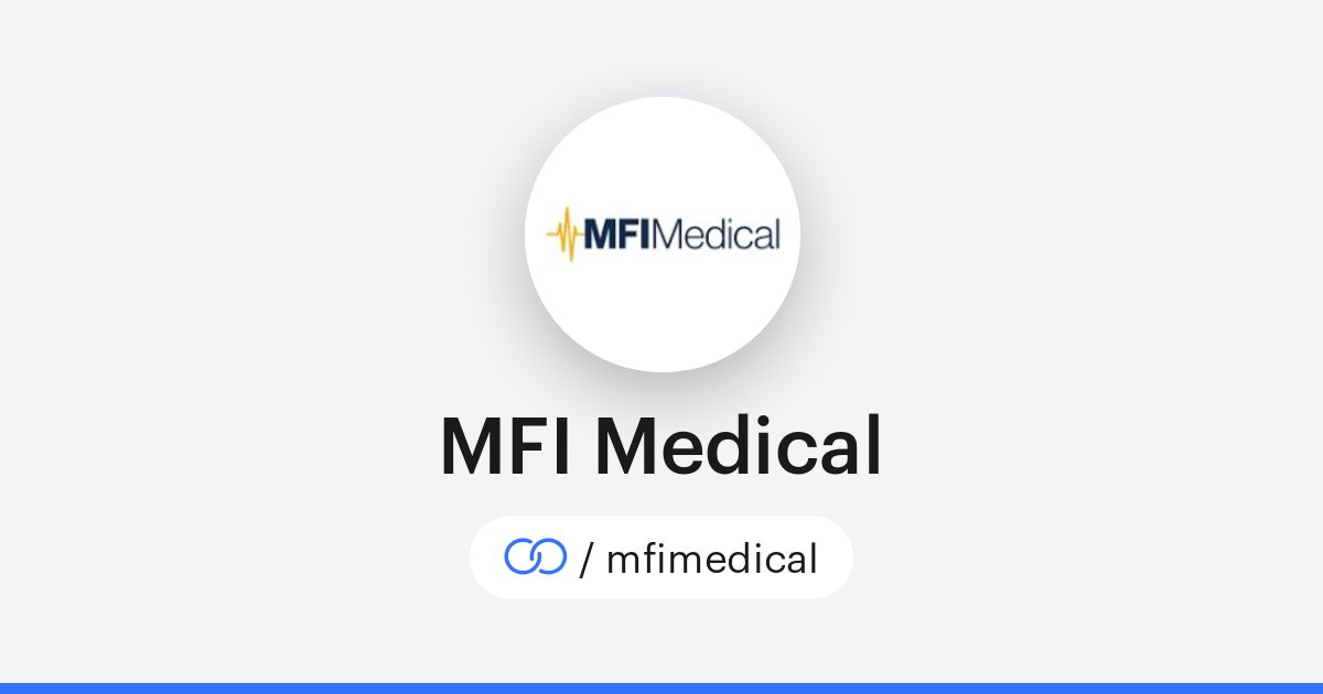 MFI Medical (/mfimedical) · solo.to