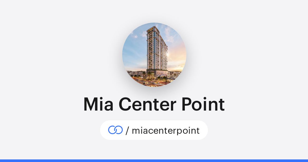 Mia Center Point (/miacenterpoint) · solo.to