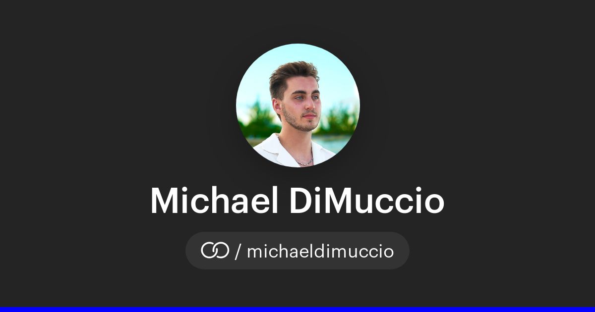 Michael DiMuccio (/michaeldimuccio) · solo.to