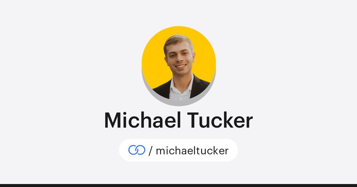 Michael Tucker (/michaeltucker) · solo.to
